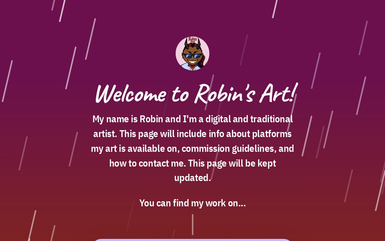 Robin's Art Carrd